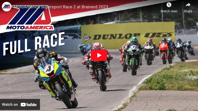 Full-Race Video: Supersport Race 2 From Brainerd International Raceway ...